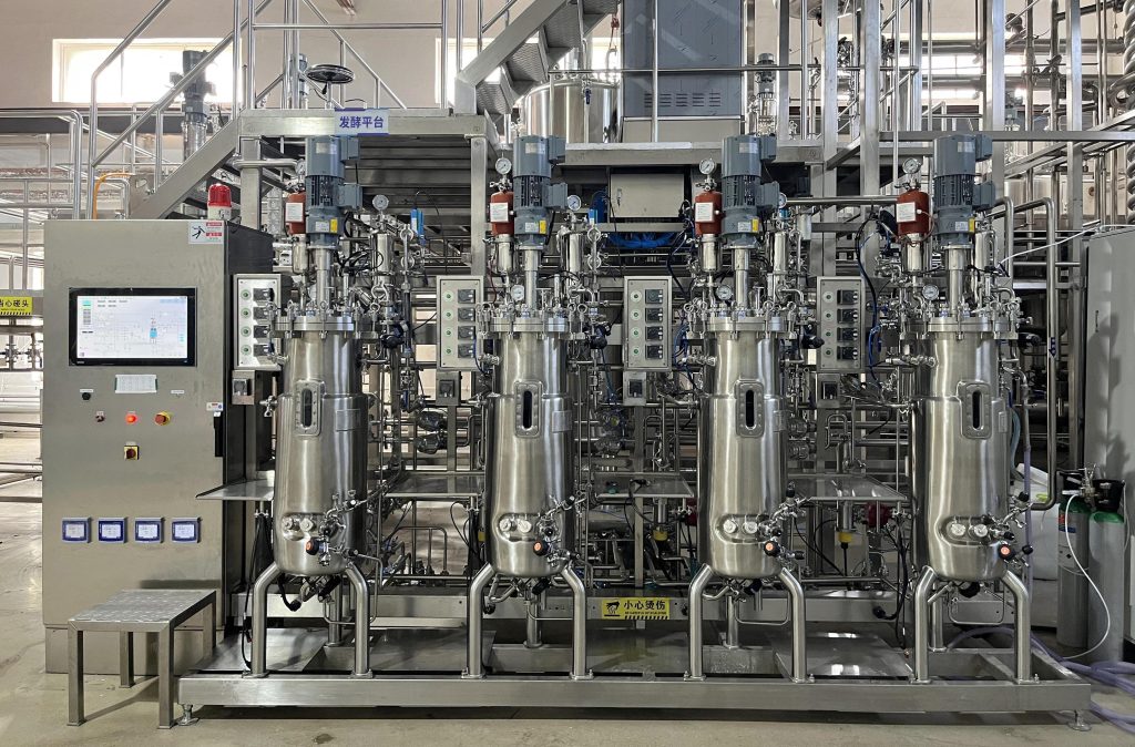 Parallel stainless steel bioreactor - Saiferm Bioreactor